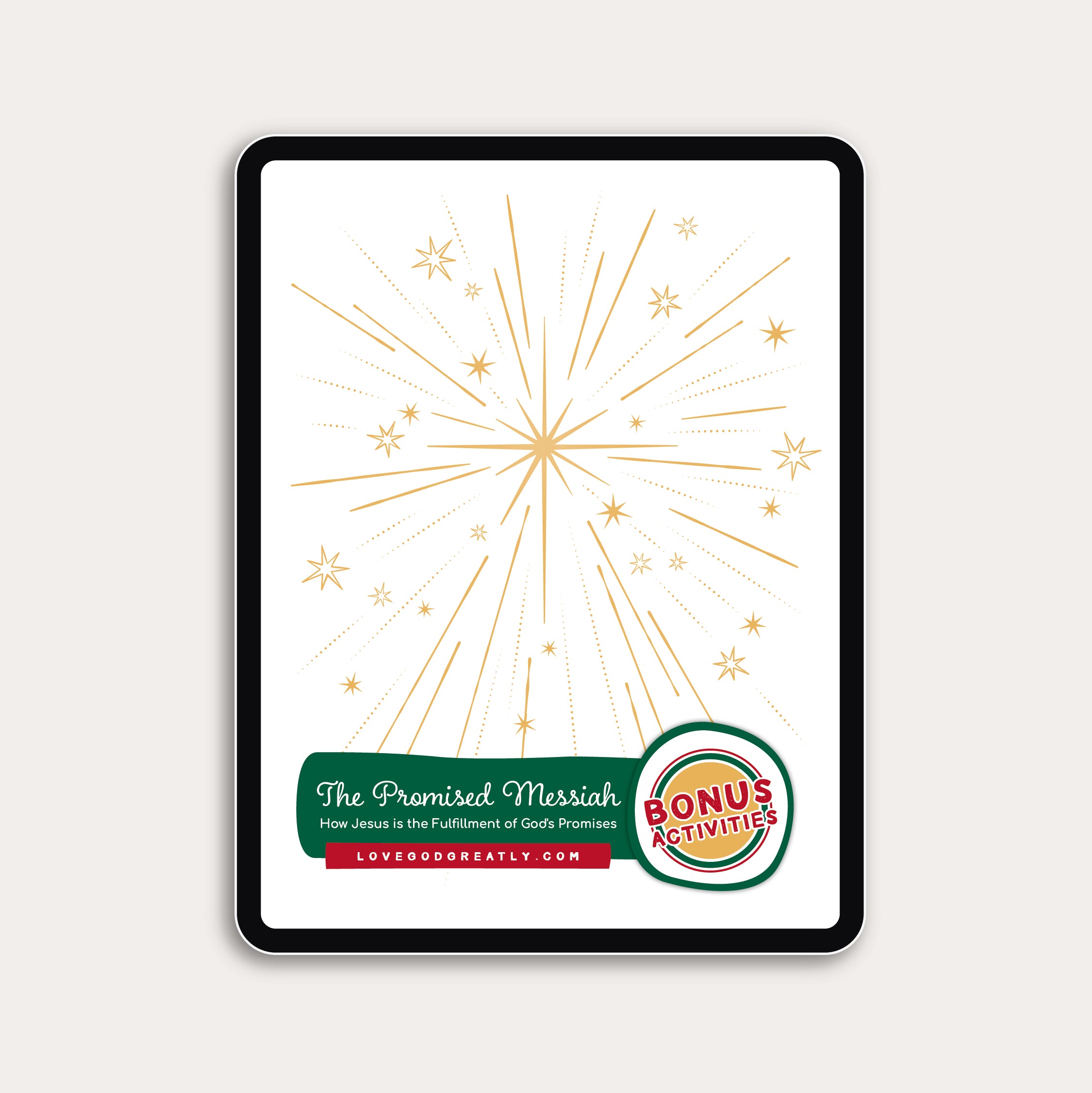 The Promised Messiah for Kids Digital Activity Booklet – Love God Greatly