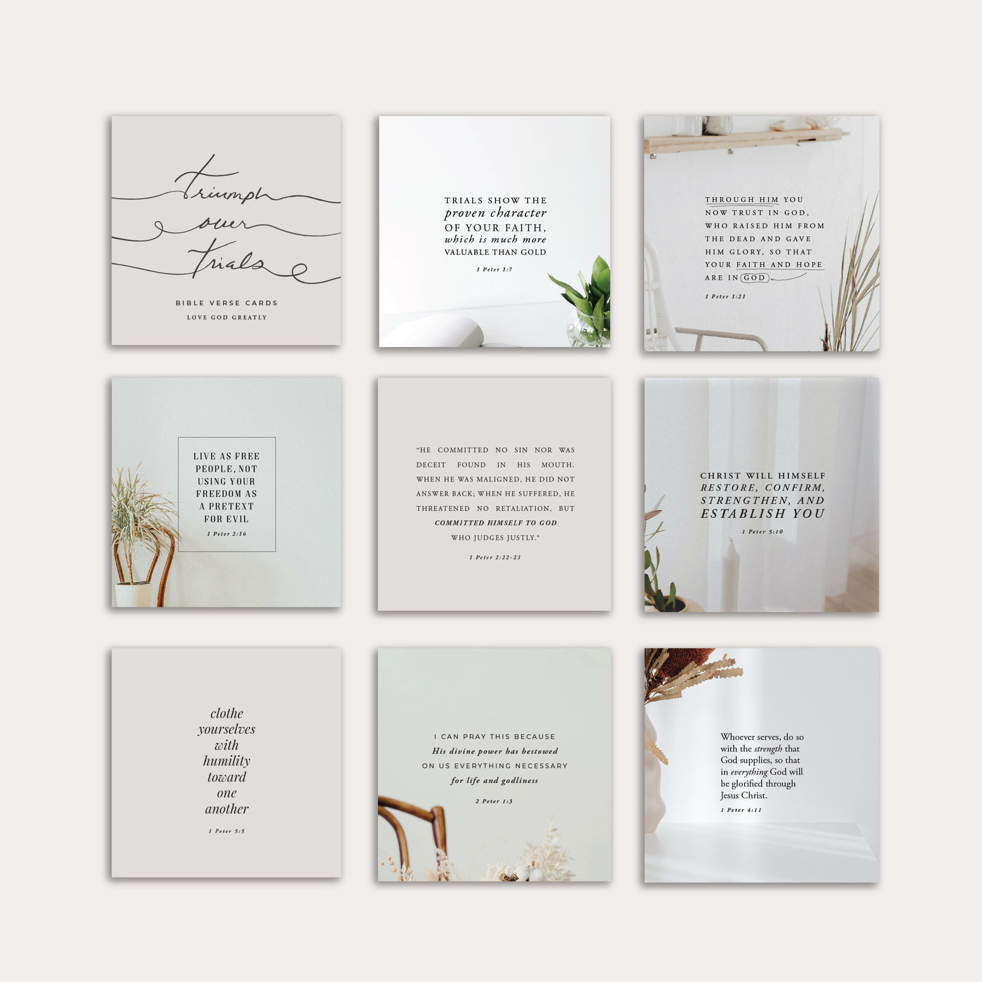 Triumph Over Trials: 1 & 2 Peter Digital Resource Bundle – Love God Greatly