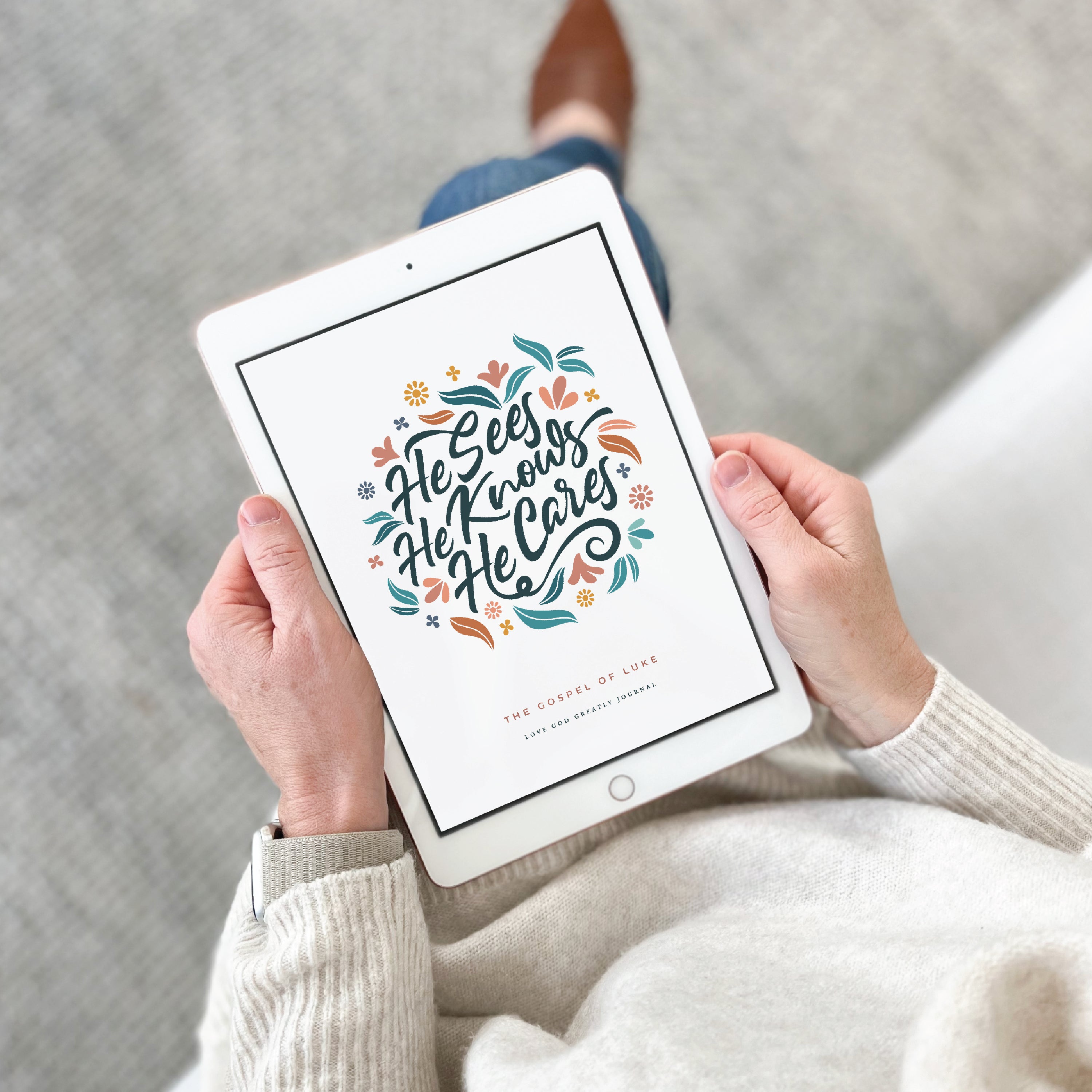 He Sees, He Knows, He Cares Digital Resource Bundle – Love God Greatly