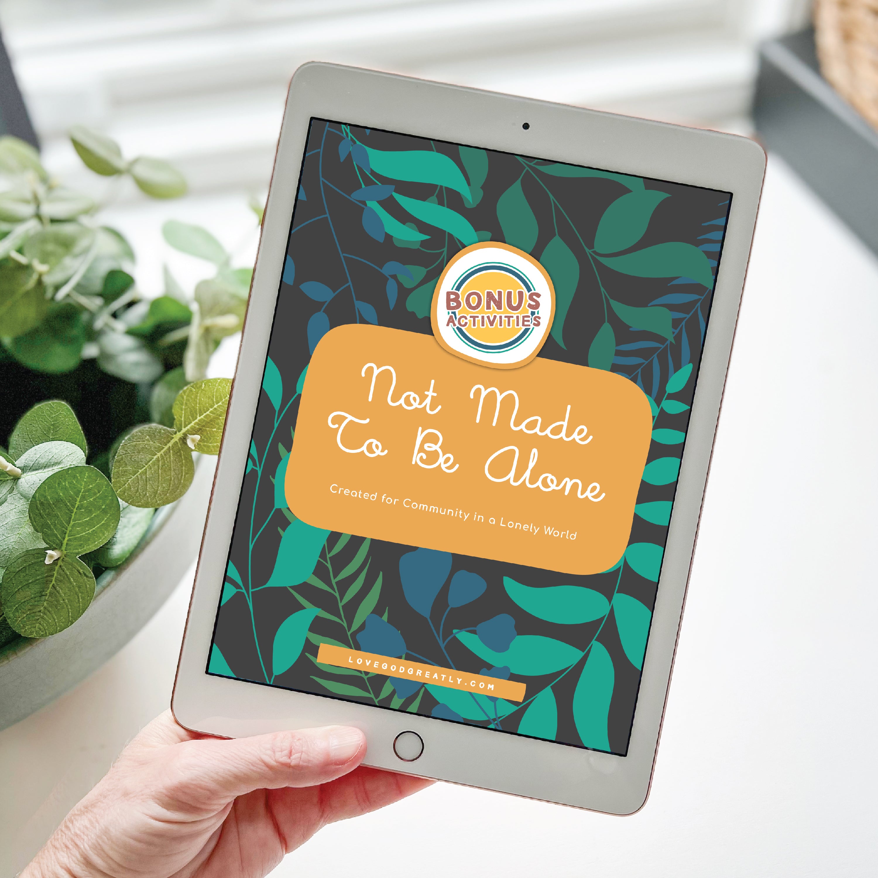 Not Made to Be Alone Digital Activity Booklet for Kids – Love God Greatly